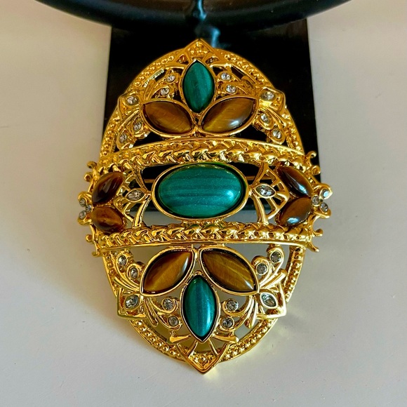 Joan Rivers | Jewelry | Vintage Signed Joan Rivers Brooch Gold Plated ...